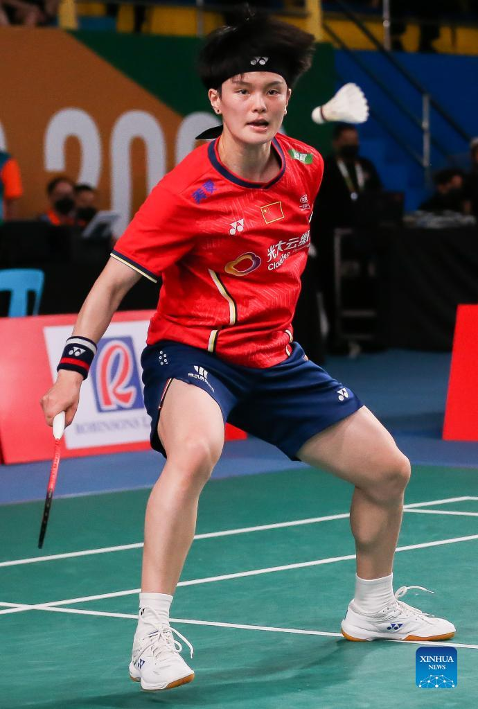 China wins three golds at Badminton Asia Championships 2022-Xinhua
