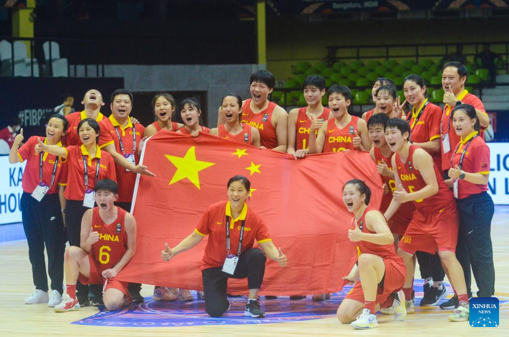 China edges Japan to reach FIBA U18 Women's Asian Championship final-Xinhua