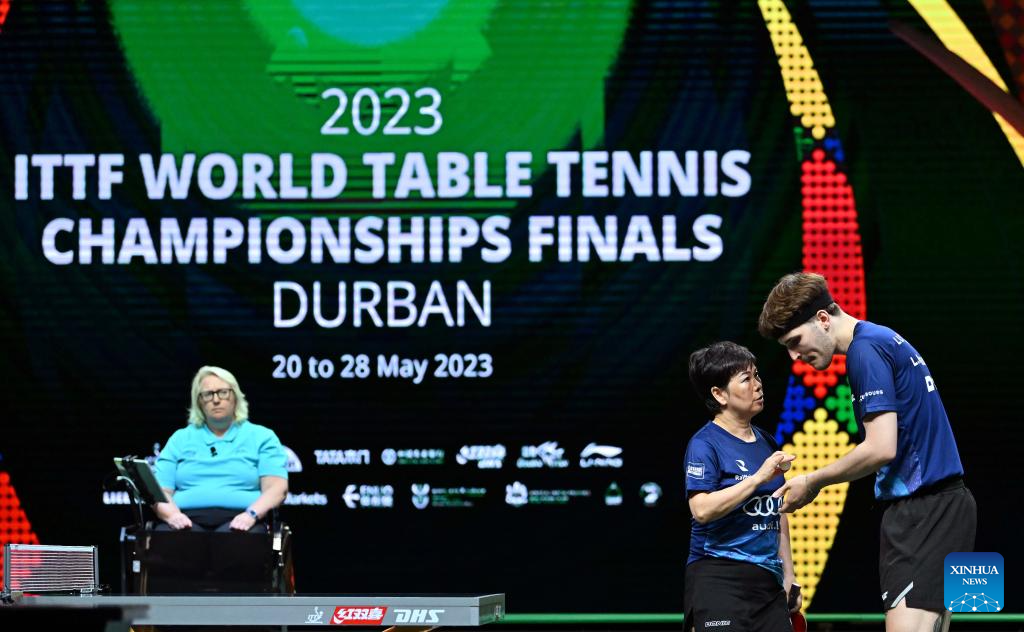In pics: 2023 ITTF Table Tennis World Championships Finals-Xinhua
