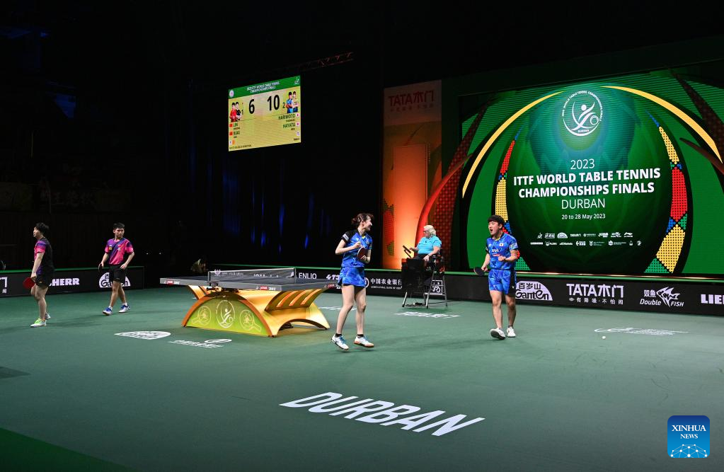 In pics: 2023 ITTF Table Tennis World Championships Finals-Xinhua