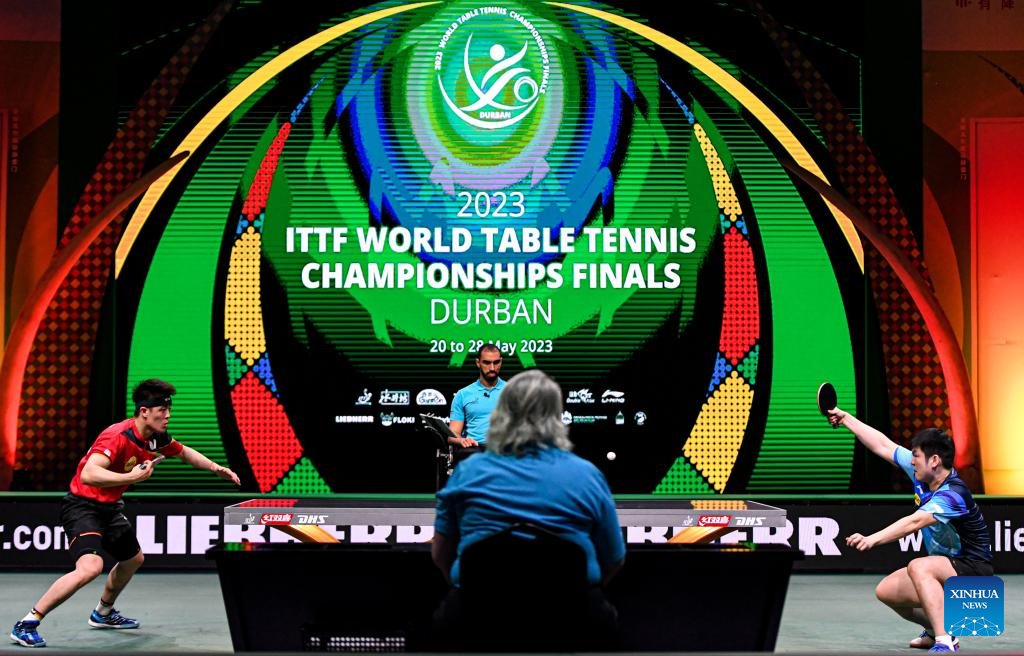 In pics: 2023 ITTF Table Tennis World Championships Finals-Xinhua