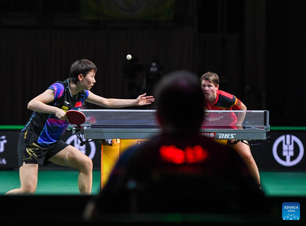 In pics: 2023 ITTF Table Tennis World Championships Finals-Xinhua