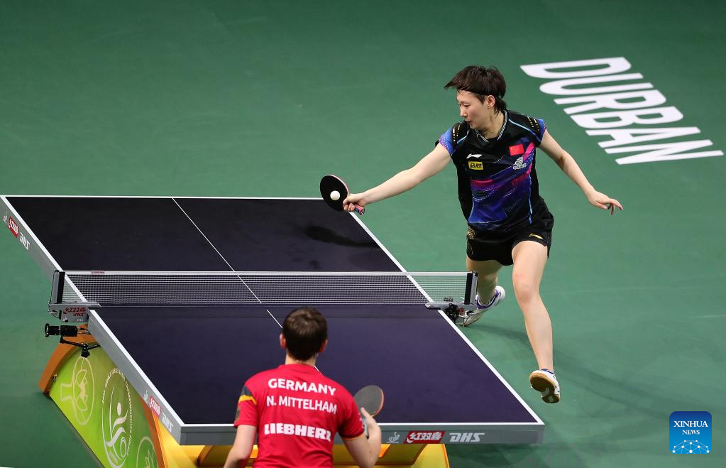 In pics: 2023 ITTF Table Tennis World Championships Finals-Xinhua