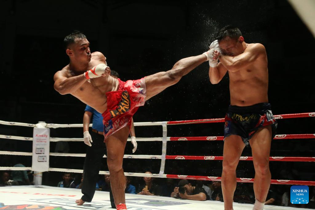 Highlights of Myanmar Lethwei World Championship-Xinhua