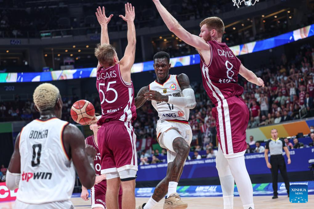2023 FIBA World Cup: Germany vs. Latvia-Xinhua