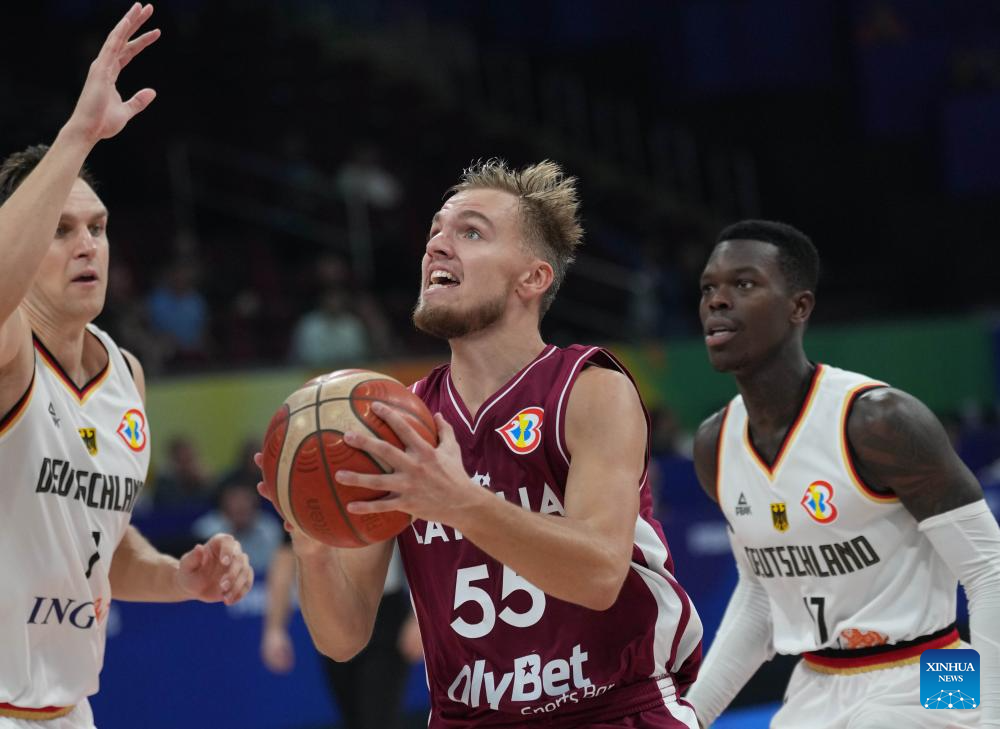 2023 FIBA World Cup: Germany vs. Latvia-Xinhua