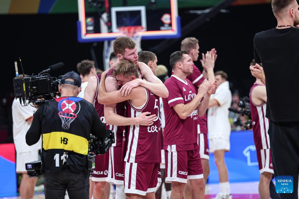 2023 FIBA World Cup: Germany vs. Latvia-Xinhua