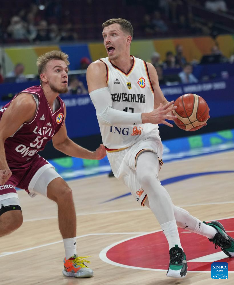 2023 FIBA World Cup: Germany vs. Latvia-Xinhua