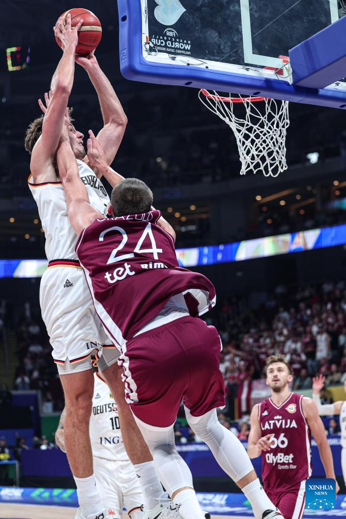 2023 FIBA World Cup: Germany vs. Latvia-Xinhua