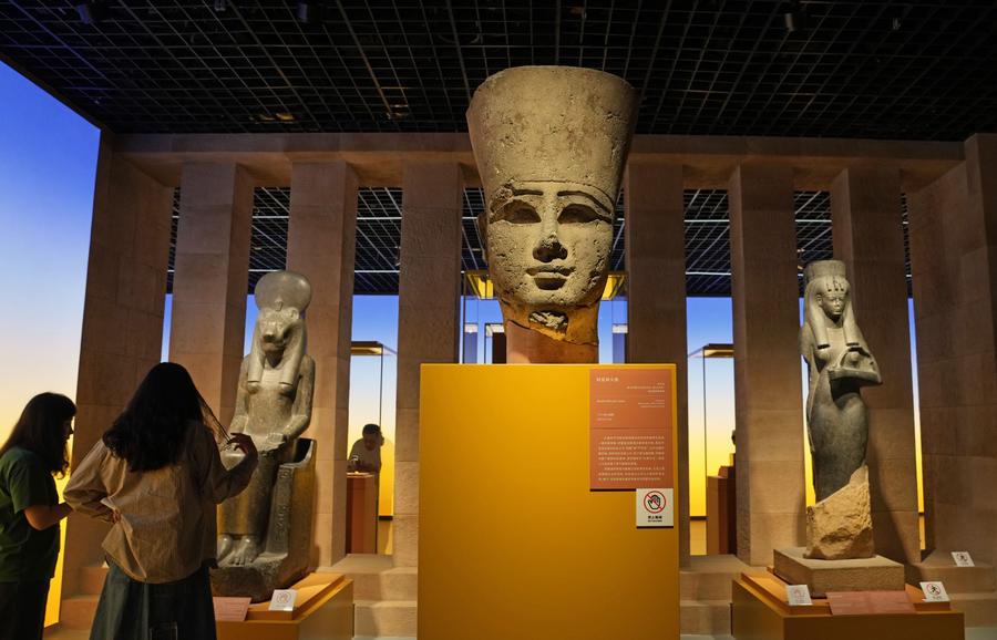 Ancient Egyptian exhibition in Shanghai boosts cultural, tourism ...