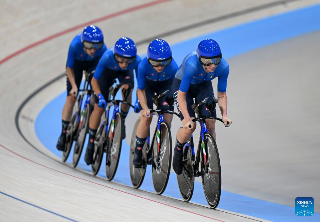 Olympics | Cycle teams pursuit golds for Australia and U.S., sprint ...