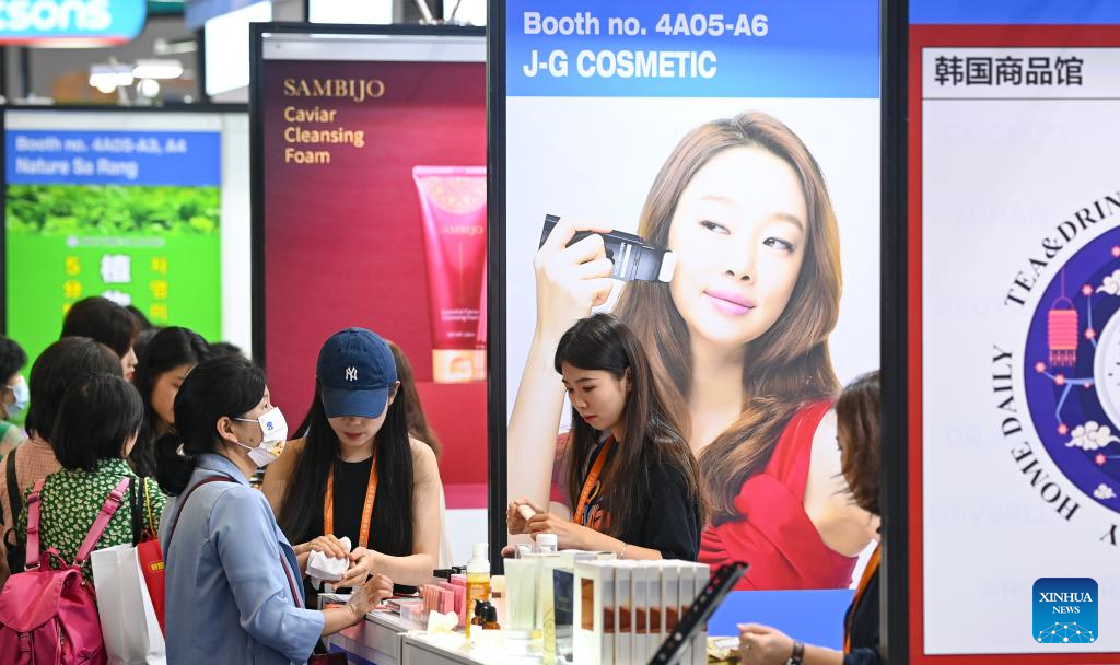 3rd China Int'l Consumer Products Expo attracts enterprises of RCEP member countries-Xinhua