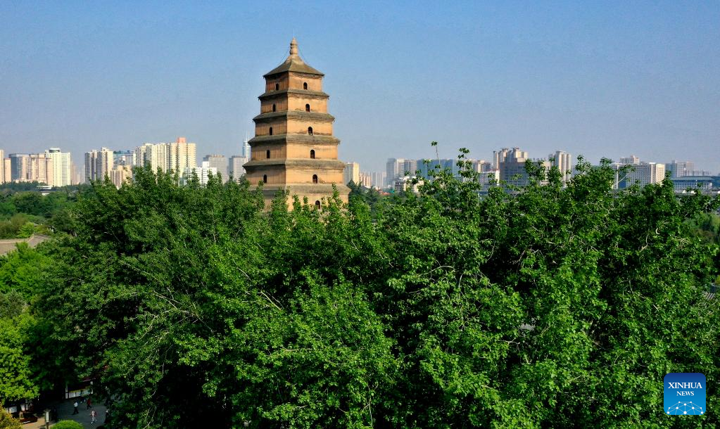 Landmarks in time-honored city of Xi'an-Xinhua