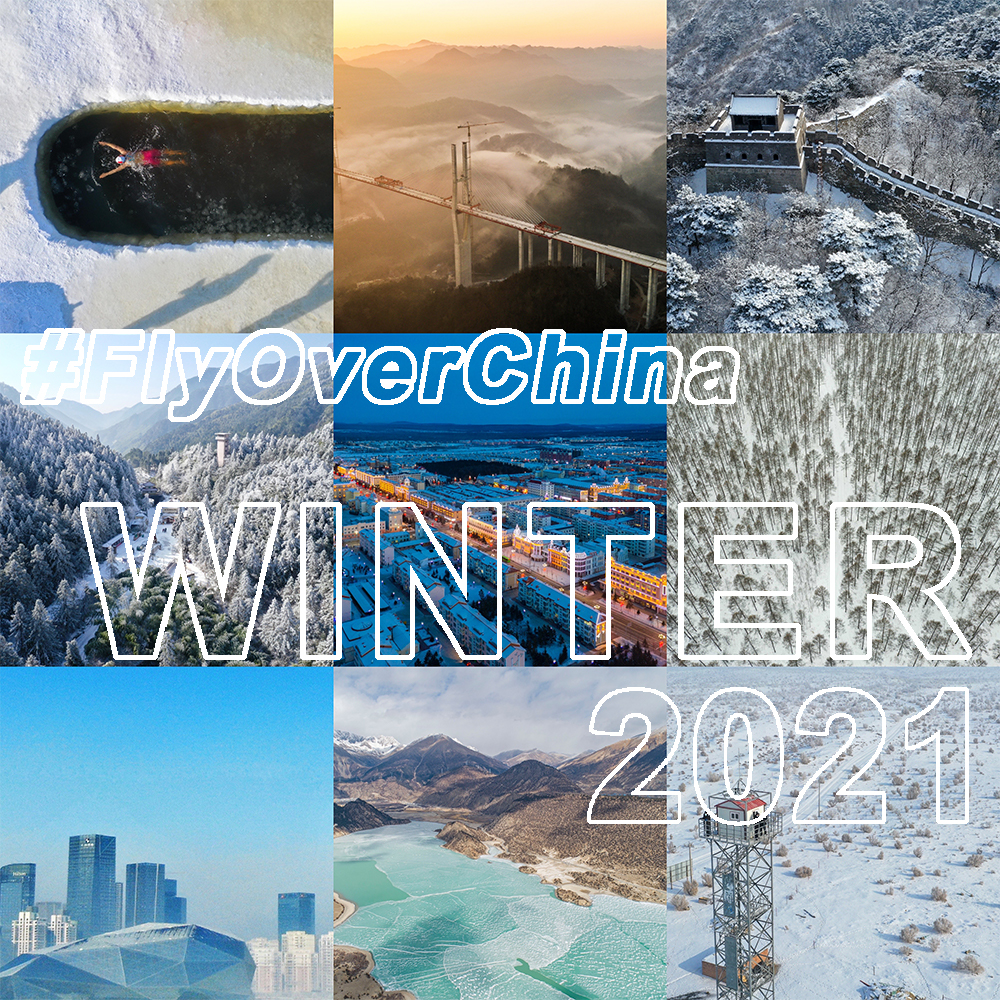 Fly over four seasons in China 2021: Winter-Xinhua