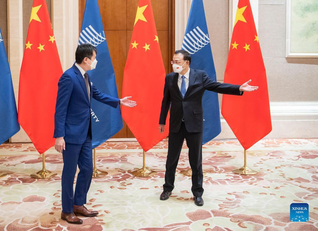 Chinese premier pledges to continue strengthening IPR protection-Xinhua