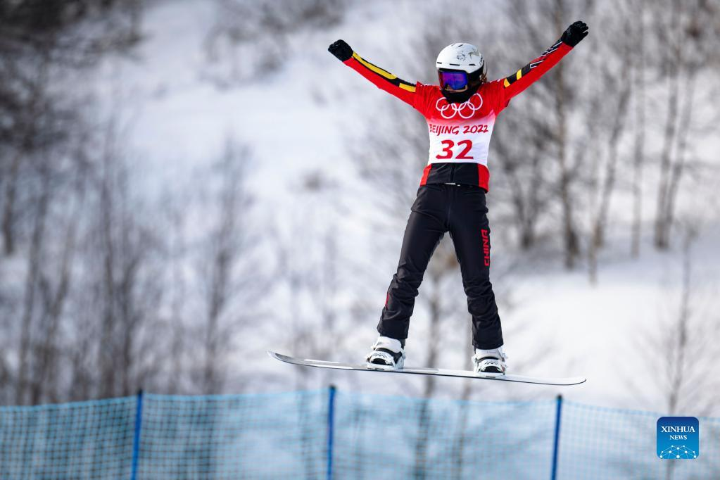In pics: women's snowboard events at Beijing 2022-Xinhua