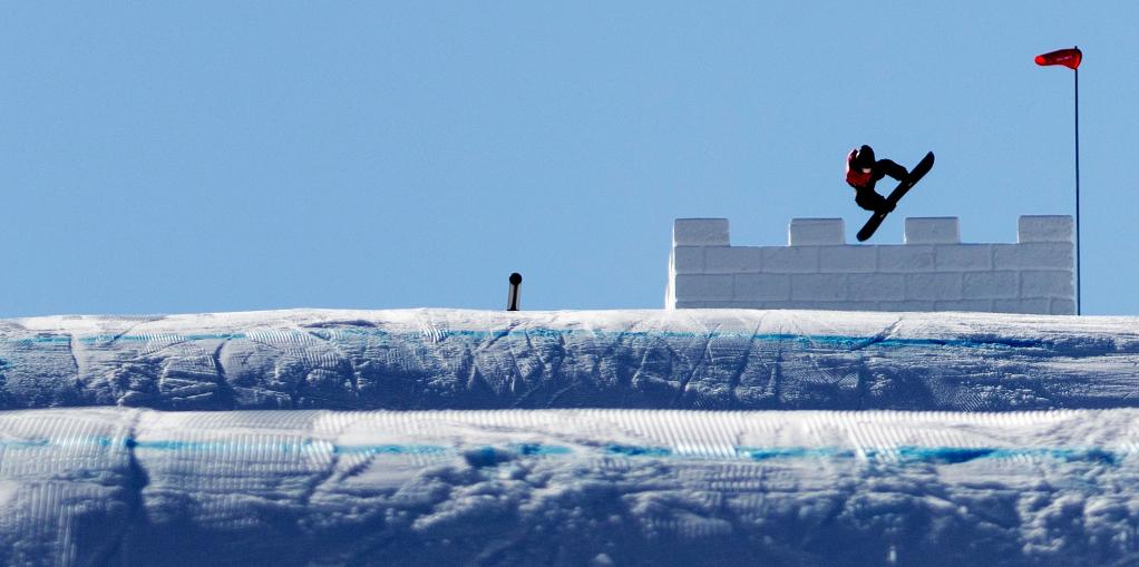 "Snow Great Wall" sets stage for snowboard slopestyle shows at Beijing ...