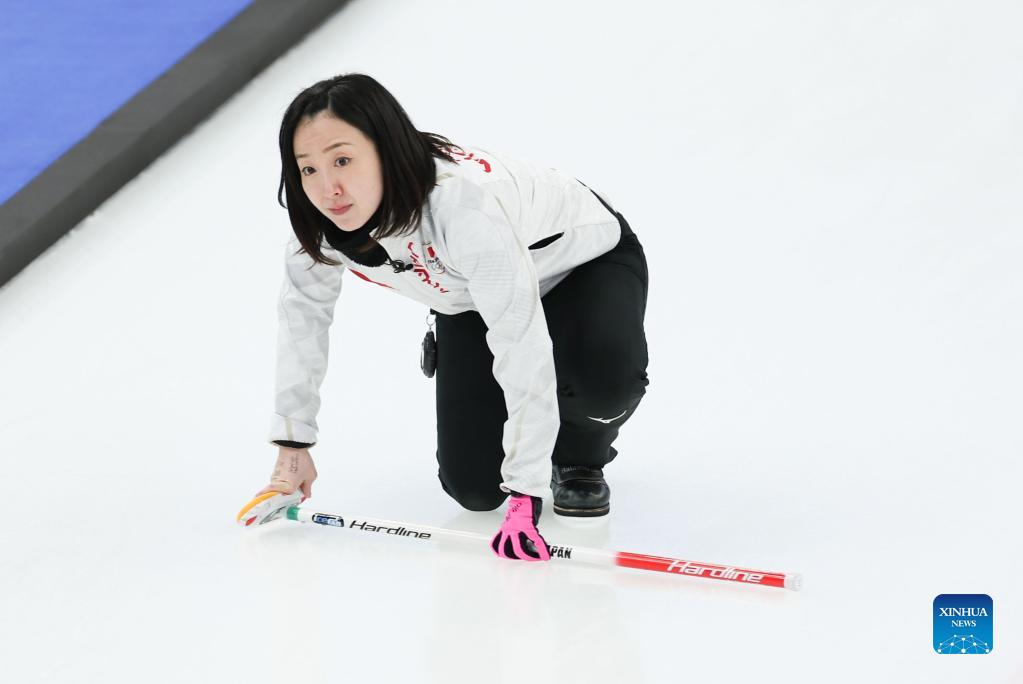 Beijing 2022: curling women's round robin session 3-Xinhua