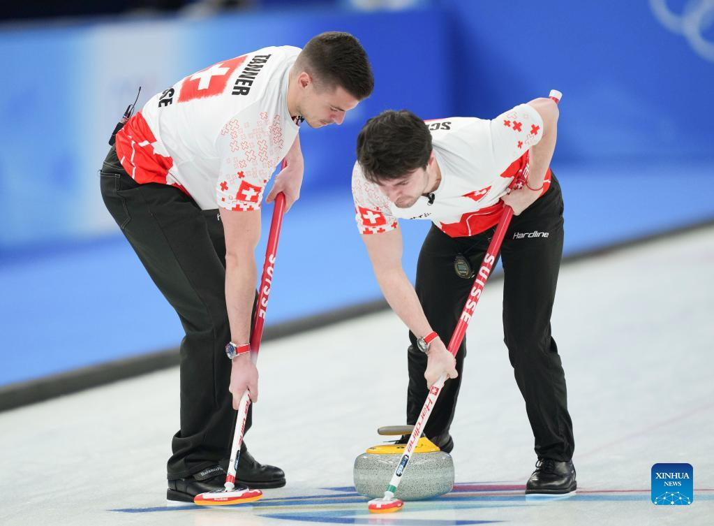Beijing 2022: curling men's round robin session 4-Xinhua