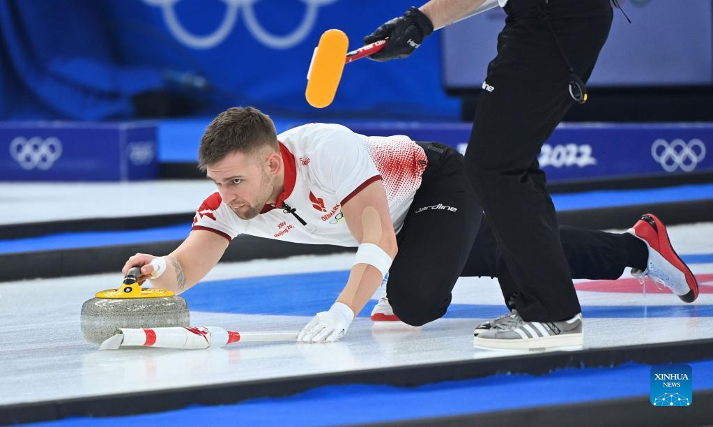 Beijing 2022: curling men's round robin session 4-Xinhua