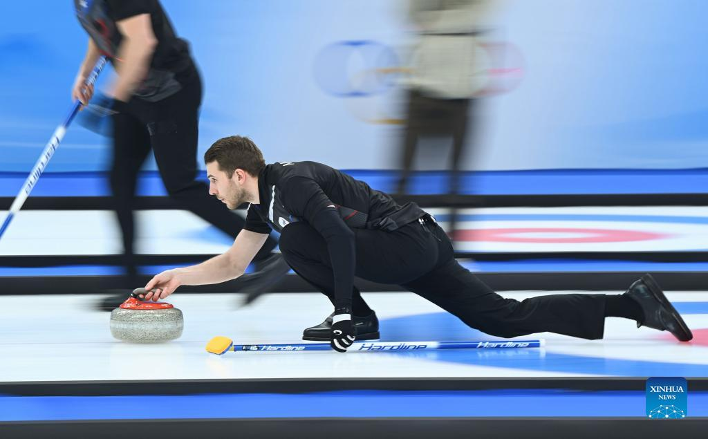 Beijing 2022: curling men's round robin session 4-Xinhua