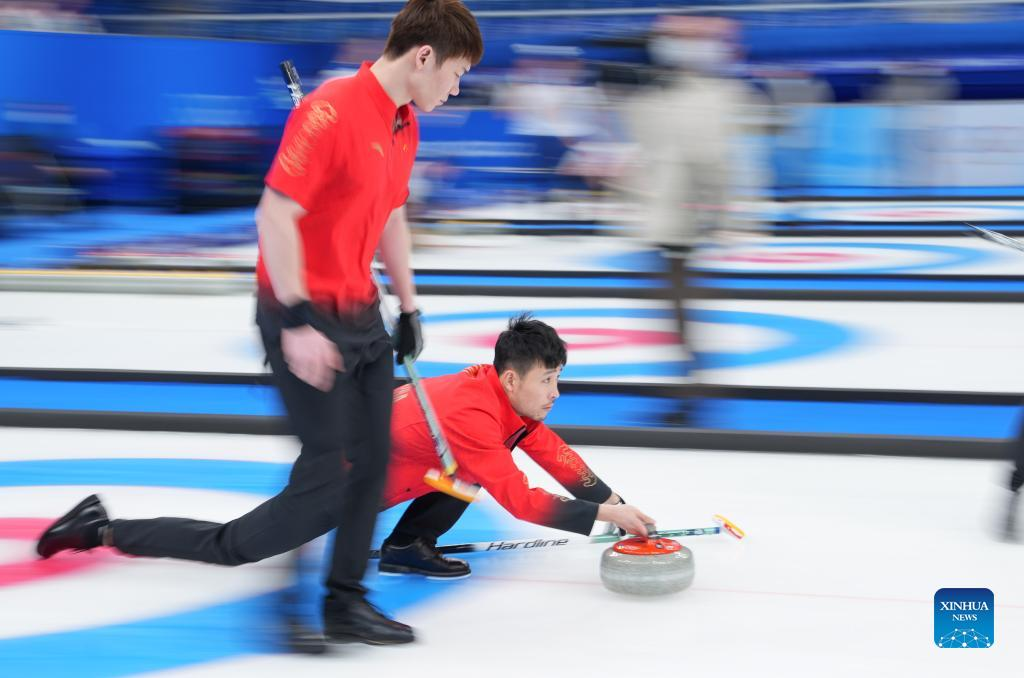 Defending champ U.S. beats China in Olympic men's team curling-Xinhua