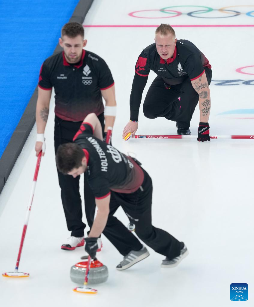 Highlights of curling men's round robin session 12 at Beijing Winter ...
