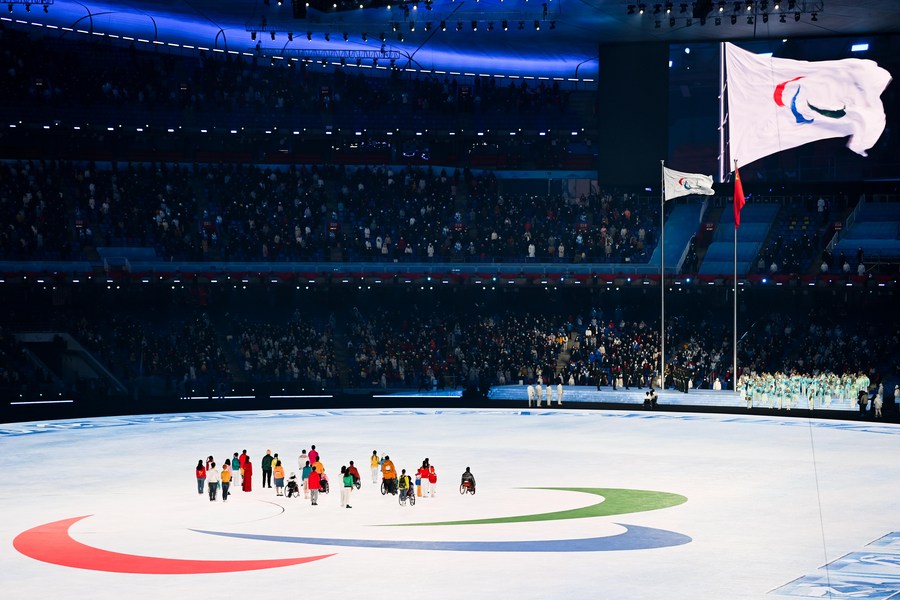 Highlights of Beijing 2022 Paralympic Winter Games: Opening Ceremony-Xinhua