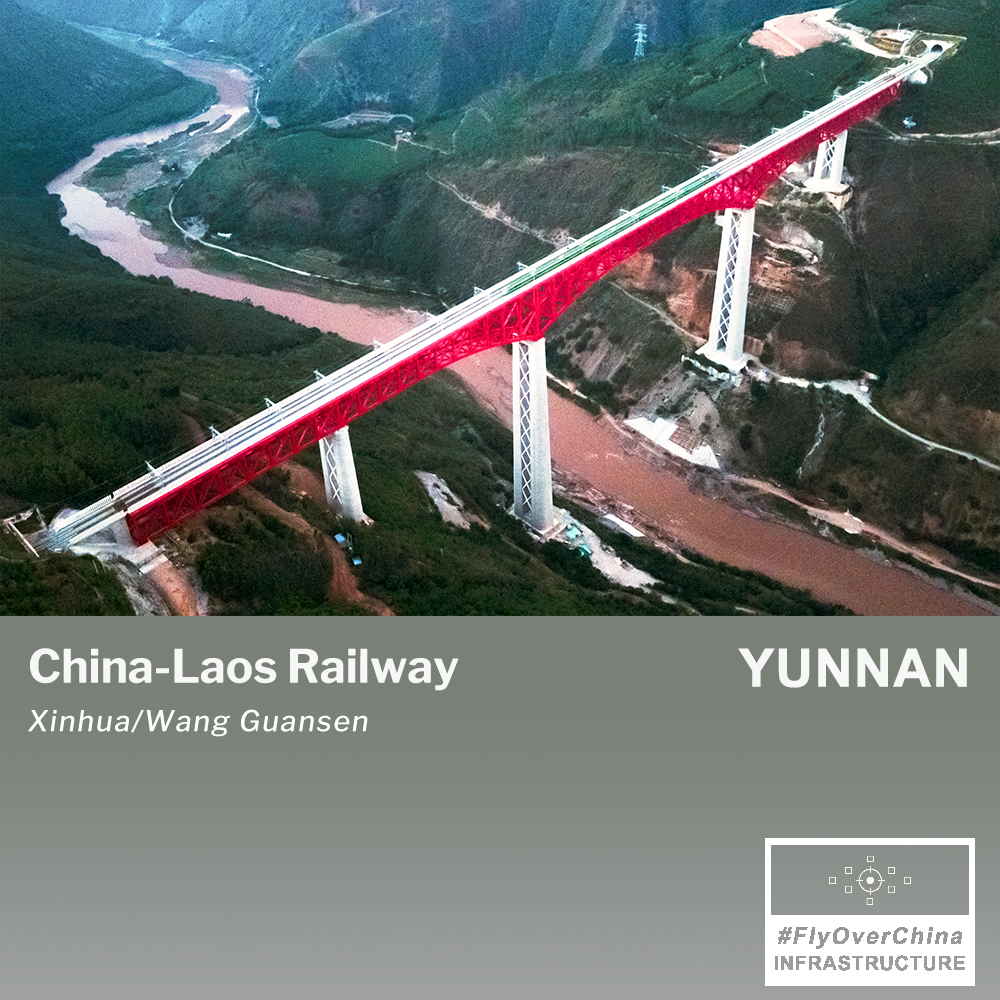 Drone image collection of China's key infrastructure projects-Xinhua