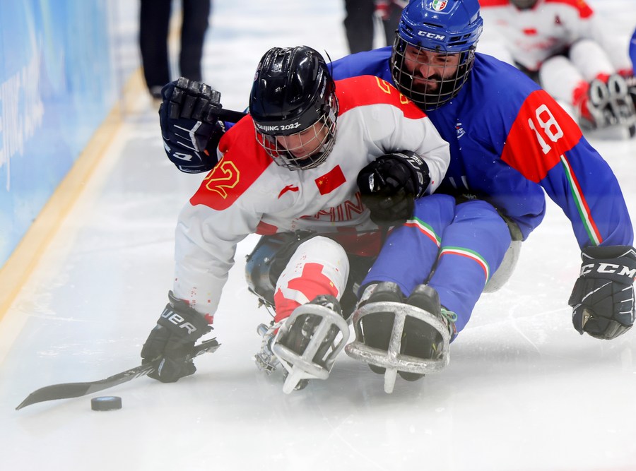 Profile: Italian Para ice hockey player enjoying life despite ...