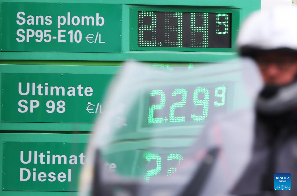 France sees soaring fuel prices-Xinhua