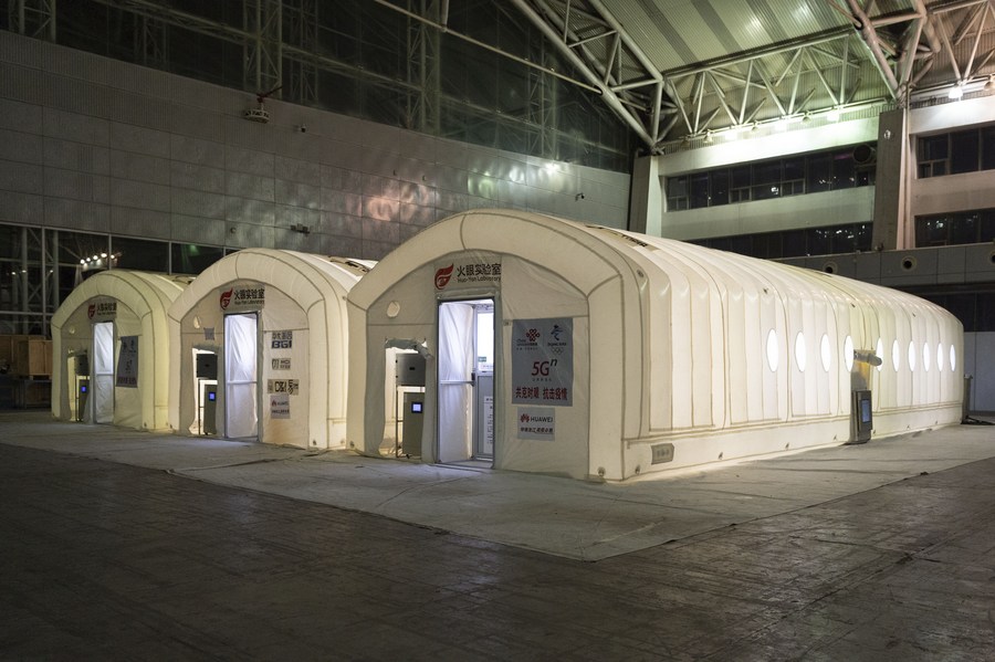 GLOBALink | Inflatable lab assists nucleic acid test in NE China's ...