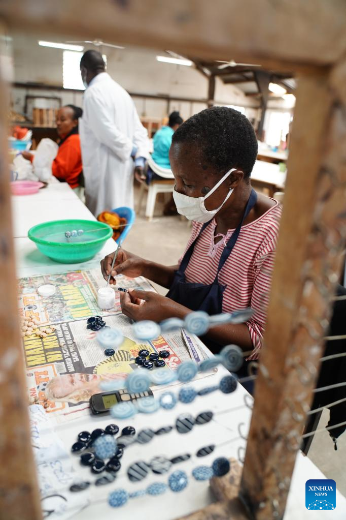 In pics: Kazuri workshop in Nairobi, Kenya-Xinhua