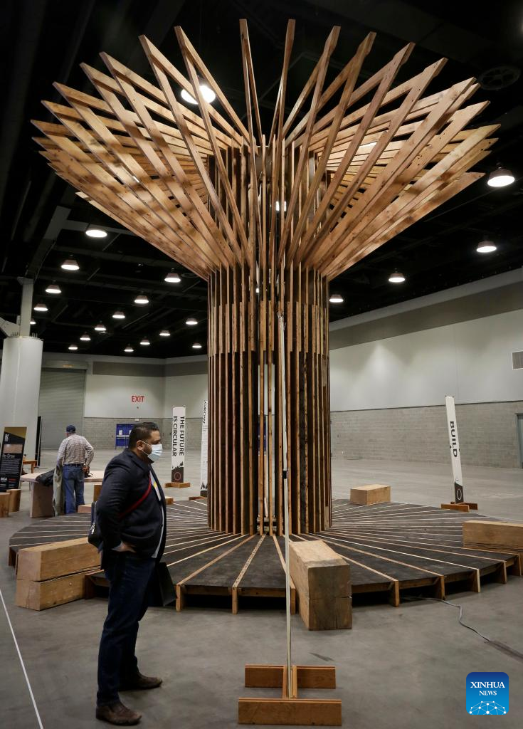 2022 BUILDEX show kicks off in Vancouver-Xinhua