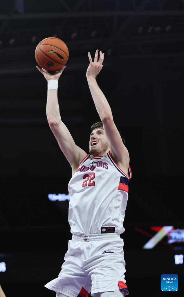 CBA league: Guangzhou Loong Lions vs. Shanxi Loongs-Xinhua