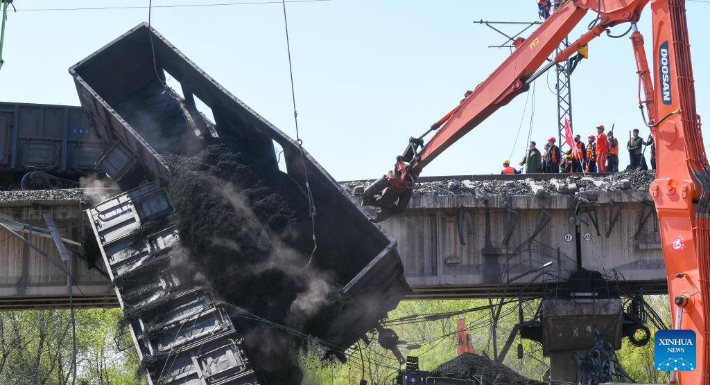 No casualties reported following freight train accident in north China ...