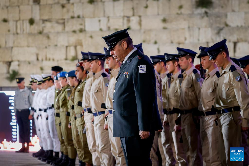 Israel commemorates fallen soldiers, victims of attacks-Xinhua