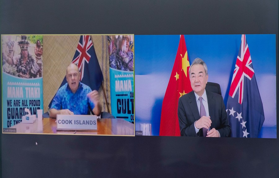 China, Cook Islands pledge closer ties, deeper practical cooperation-Xinhua