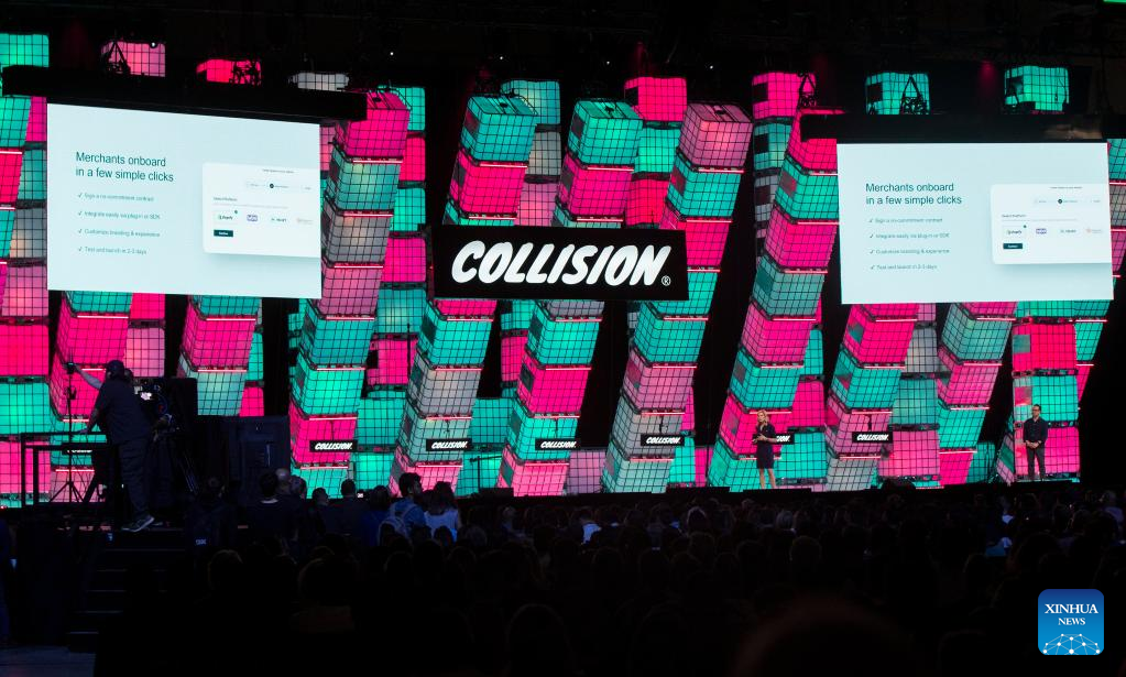 2022 Collision Conference opening night event held in Toronto-Xinhua