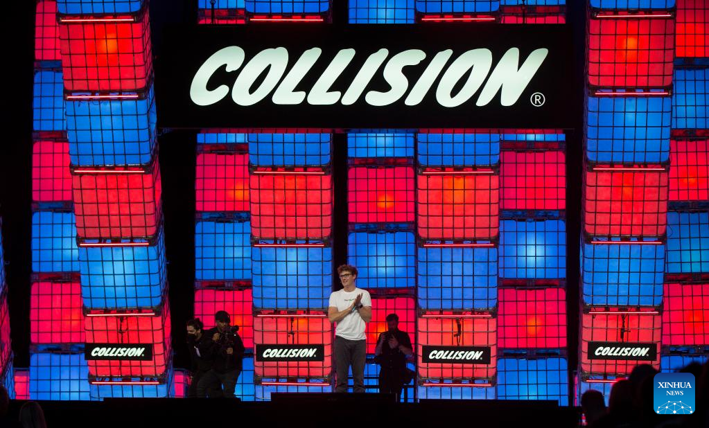 2022 Collision Conference opening night event held in Toronto-Xinhua