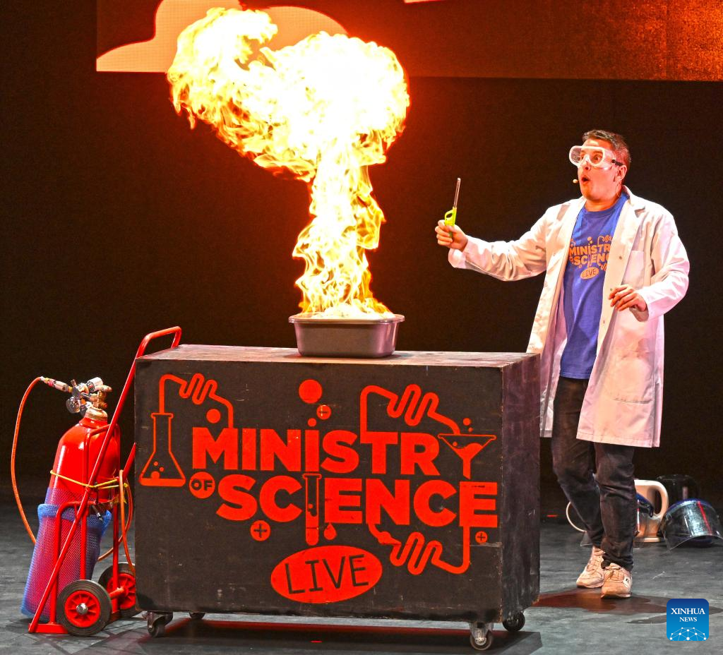 Scientific show for children held in Kuwait City-Xinhua