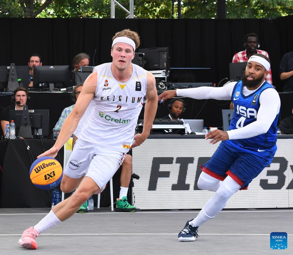 FIBA 3X3 World Cup: Belgium vs. U.S.-Xinhua