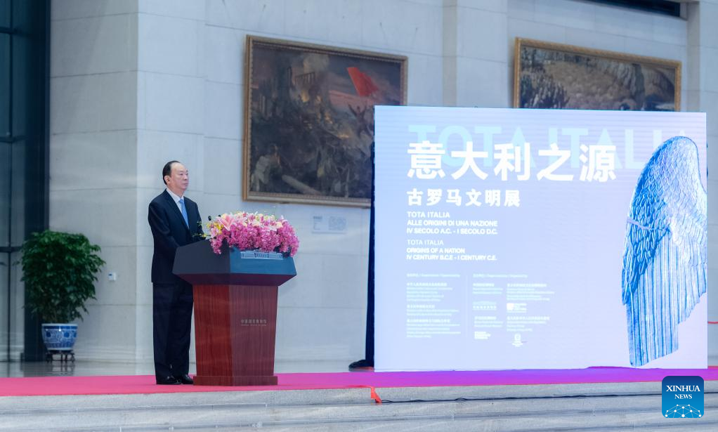 Senior Chinese official attends opening ceremony of cultural exhibition