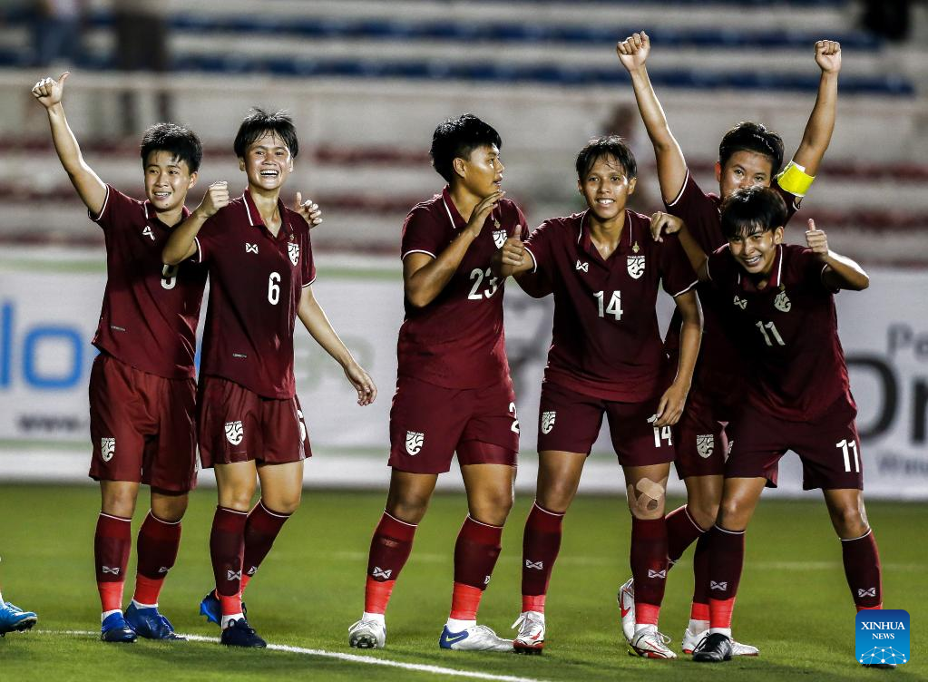 AFF Women's Championship: Philippines vs. Thailand-Xinhua