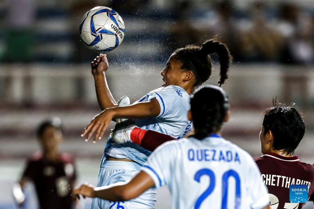 AFF Women's Championship: Philippines vs. Thailand-Xinhua