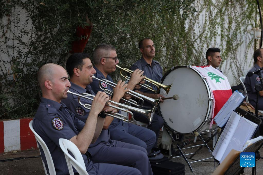 Beirut Fire Brigade holds memorial event to pay tribute to deceased ...