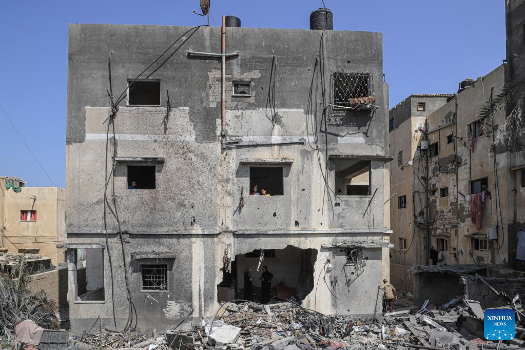 Feature: Reconstruction in Gaza advances at snail pace amid donors ...