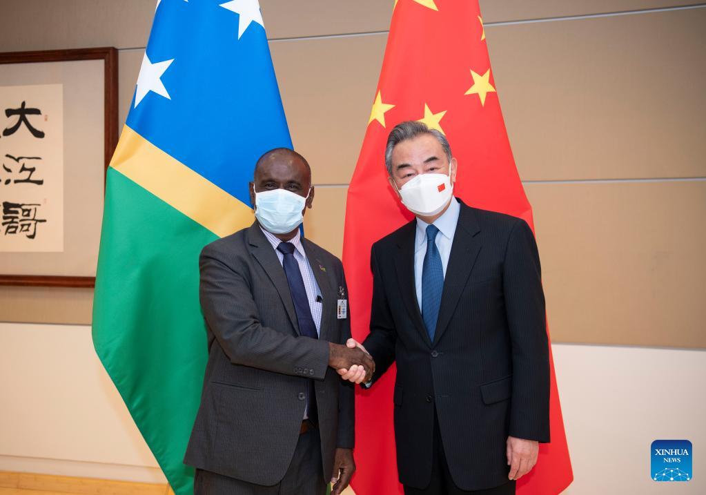 Chinese FM hails China-Solomon Islands ties during meeting with ...