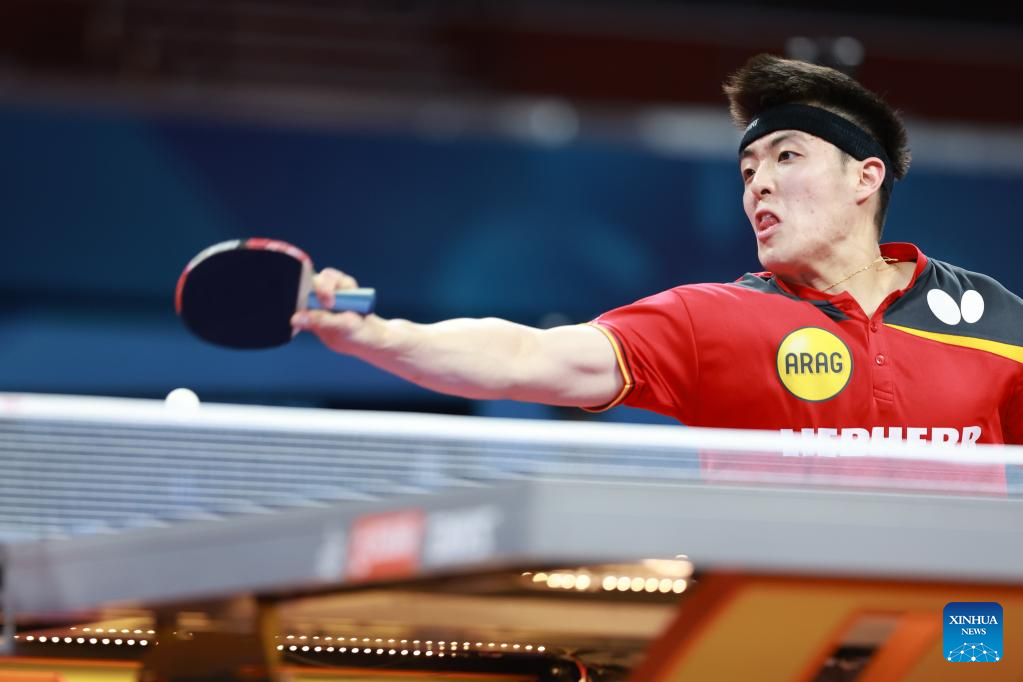 2022 ITTF World Team Table Tennis Championships Finals: Germany vs. Kazakhstan-Xinhua