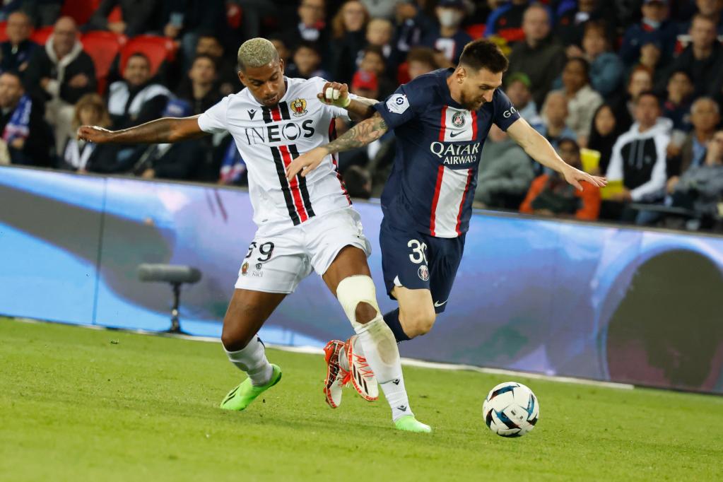 French League 1 football match: PSG vs. Nice-Xinhua
